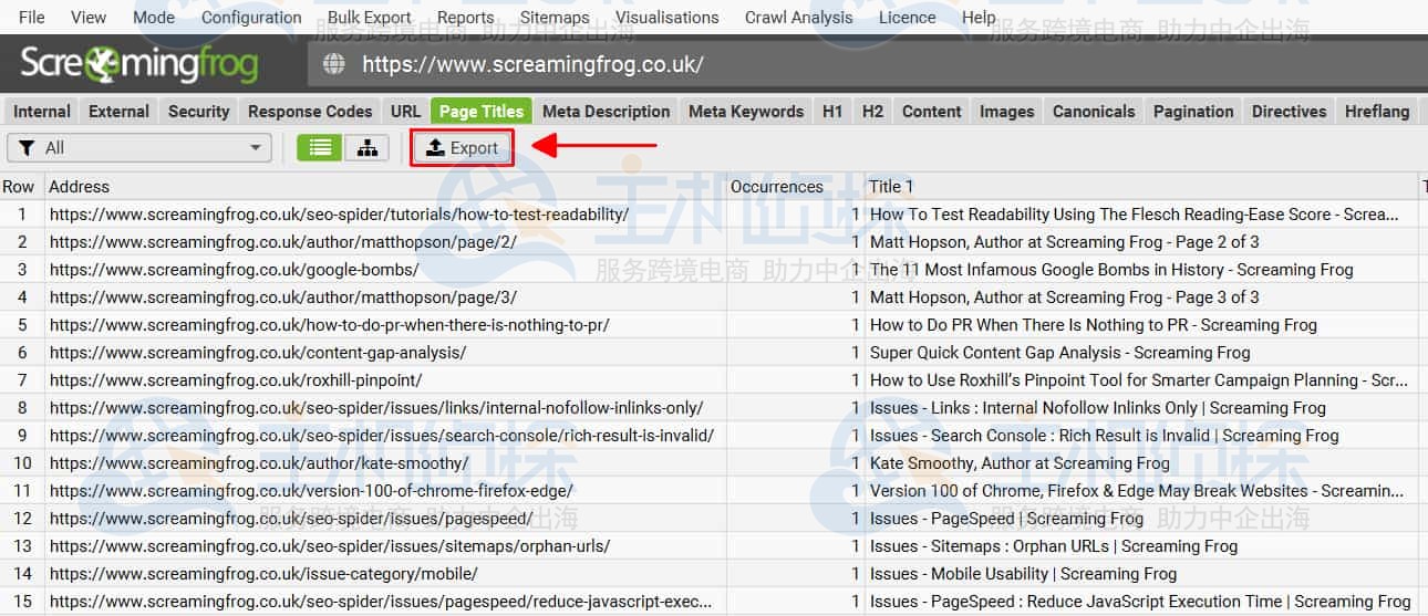Screaming Frog使用教程 - 美国主机侦探